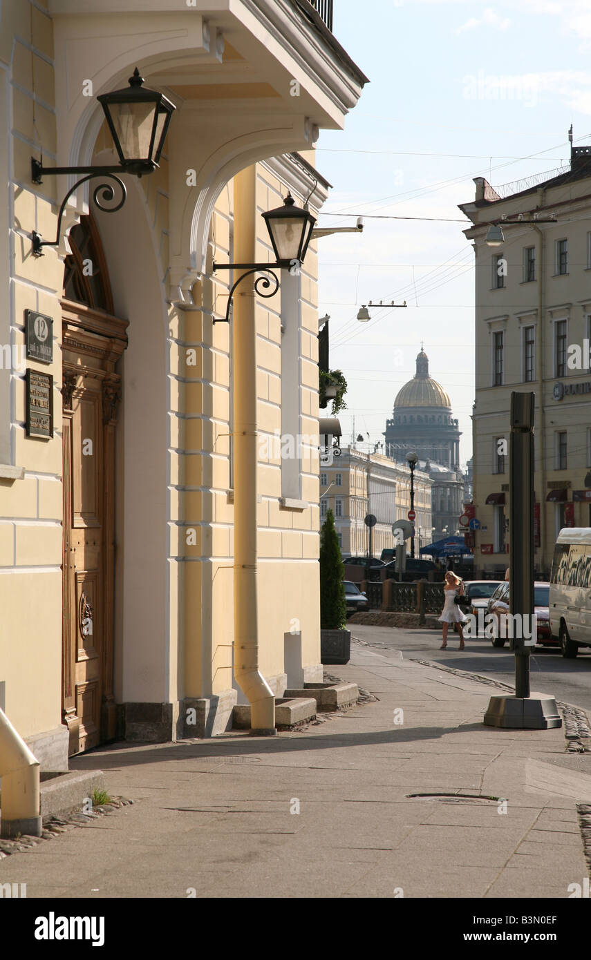 Museum of Famous Russian poet Alexander Pushkin in St Petersburg ...