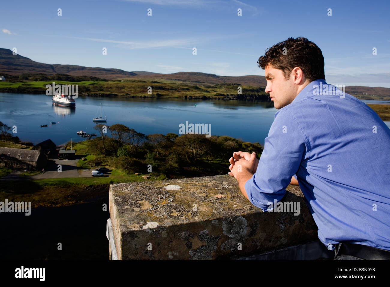 Hugh MacLeod, 30th Chieftain of the ancient Scottish clan MacLeod ...