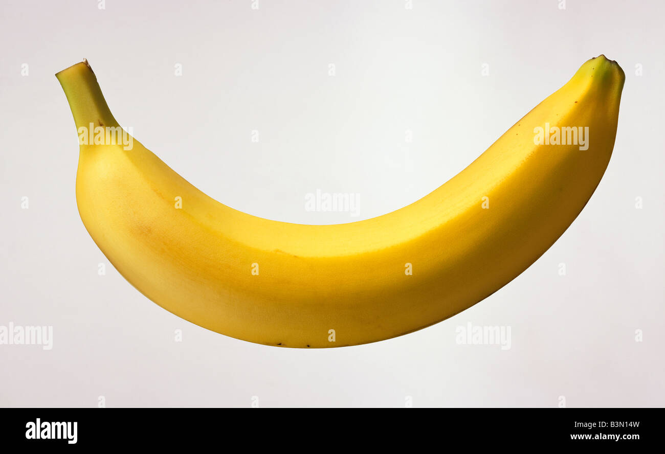 Yellow Curved Fruit