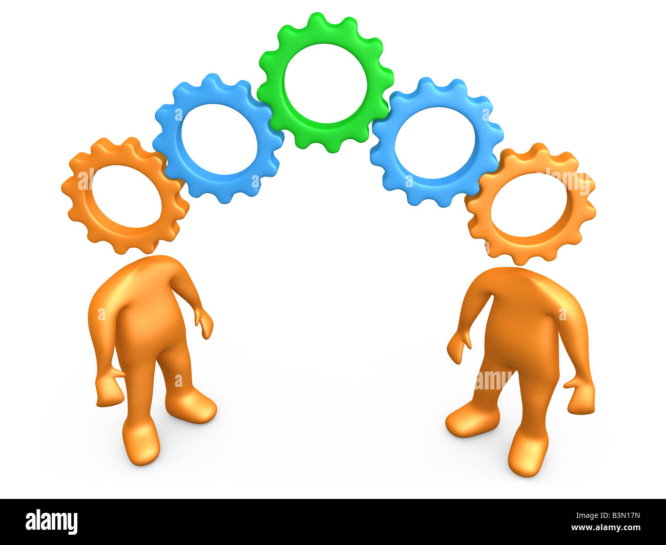 Same Way Of Thinking Stock Photo - Alamy