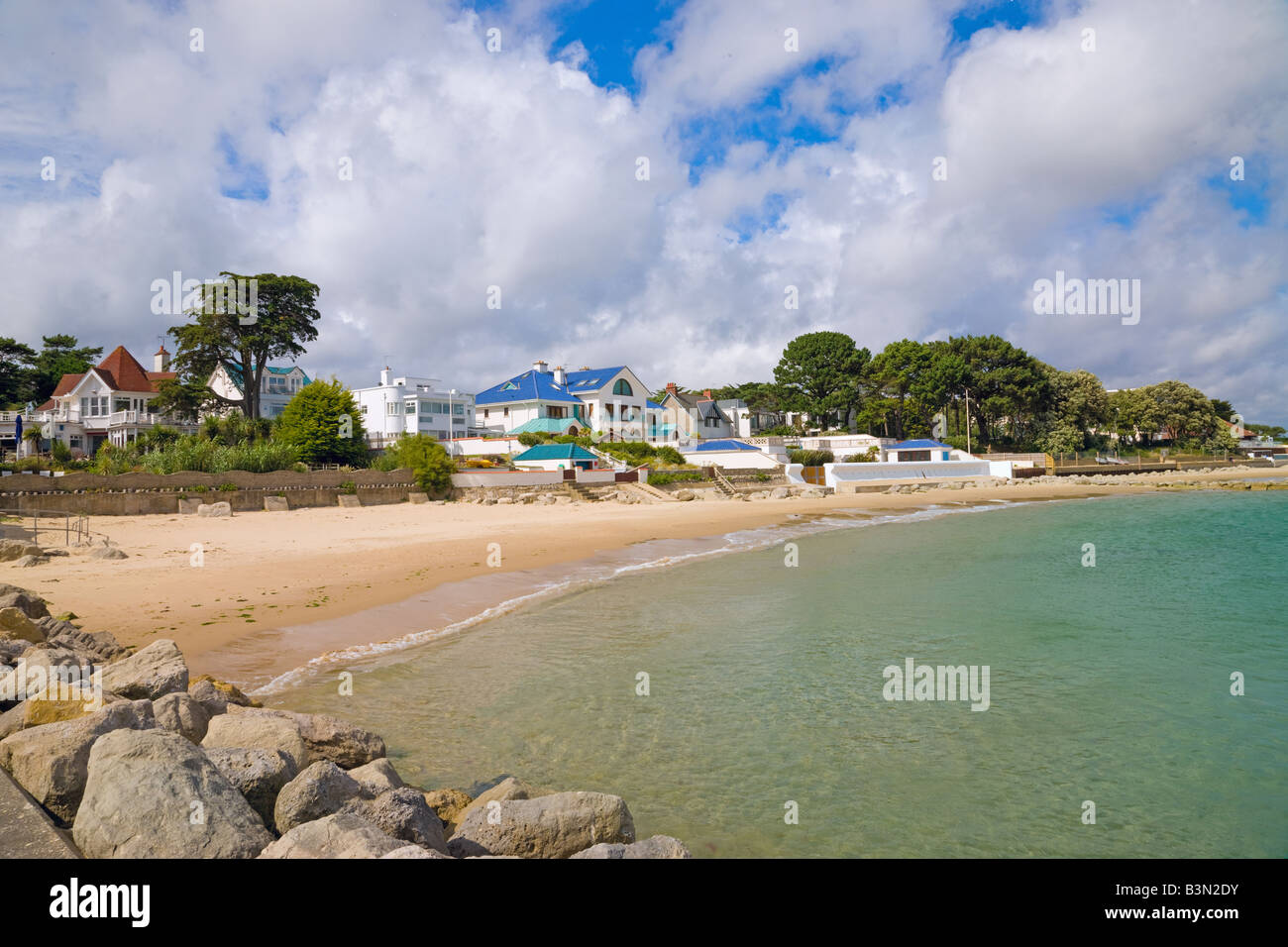 Sandbanks Poole Dorset UK Stock Photo - Alamy
