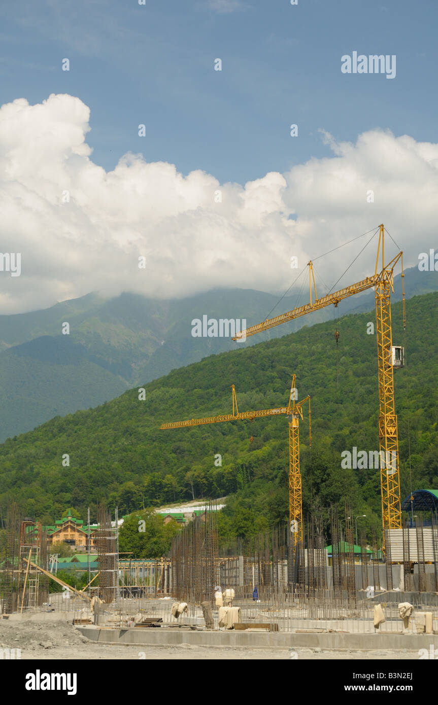 Olympic construction hi-res stock photography and images - Alamy
