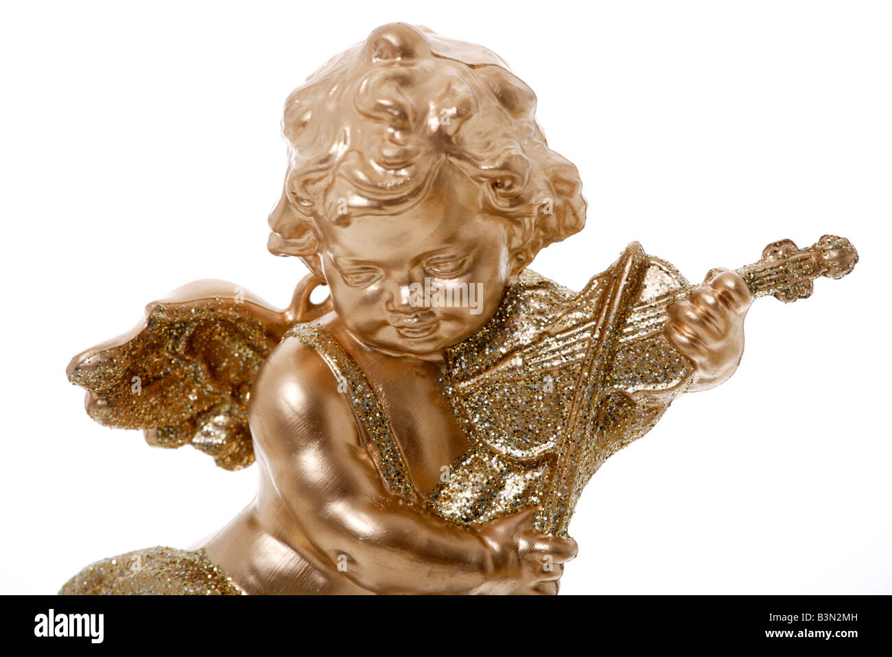 Putto golden angel hi-res stock photography and images - Alamy