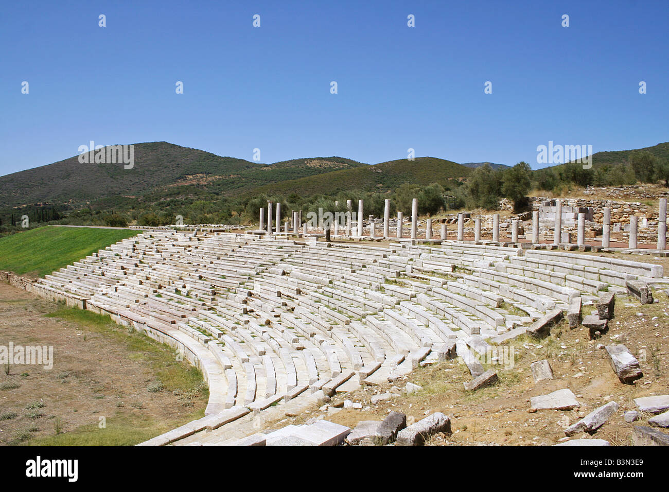 Greece : Messini Stock Photo - Alamy