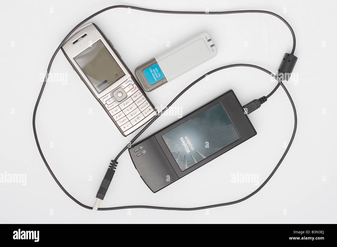 Wireless Internet connection devices Stock Photo - Alamy