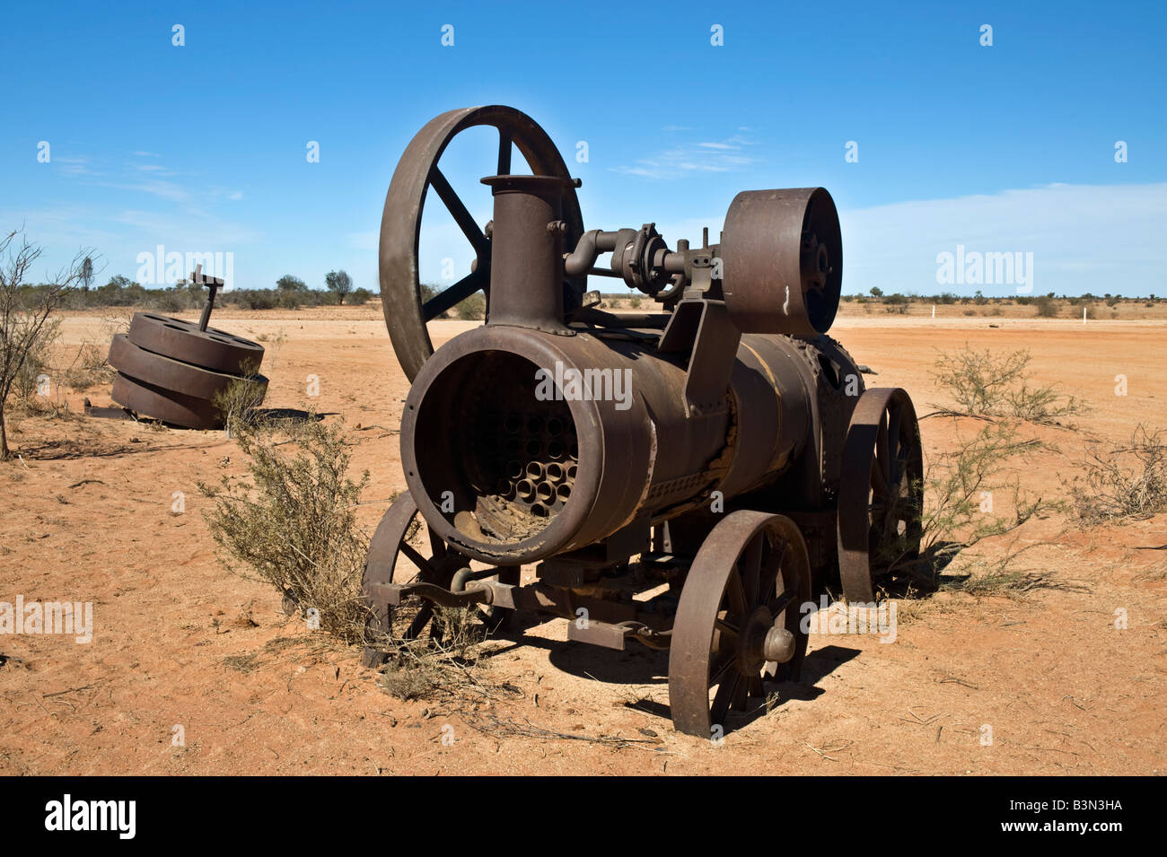 Rusty old steam engine Stock Photo - Alamy
