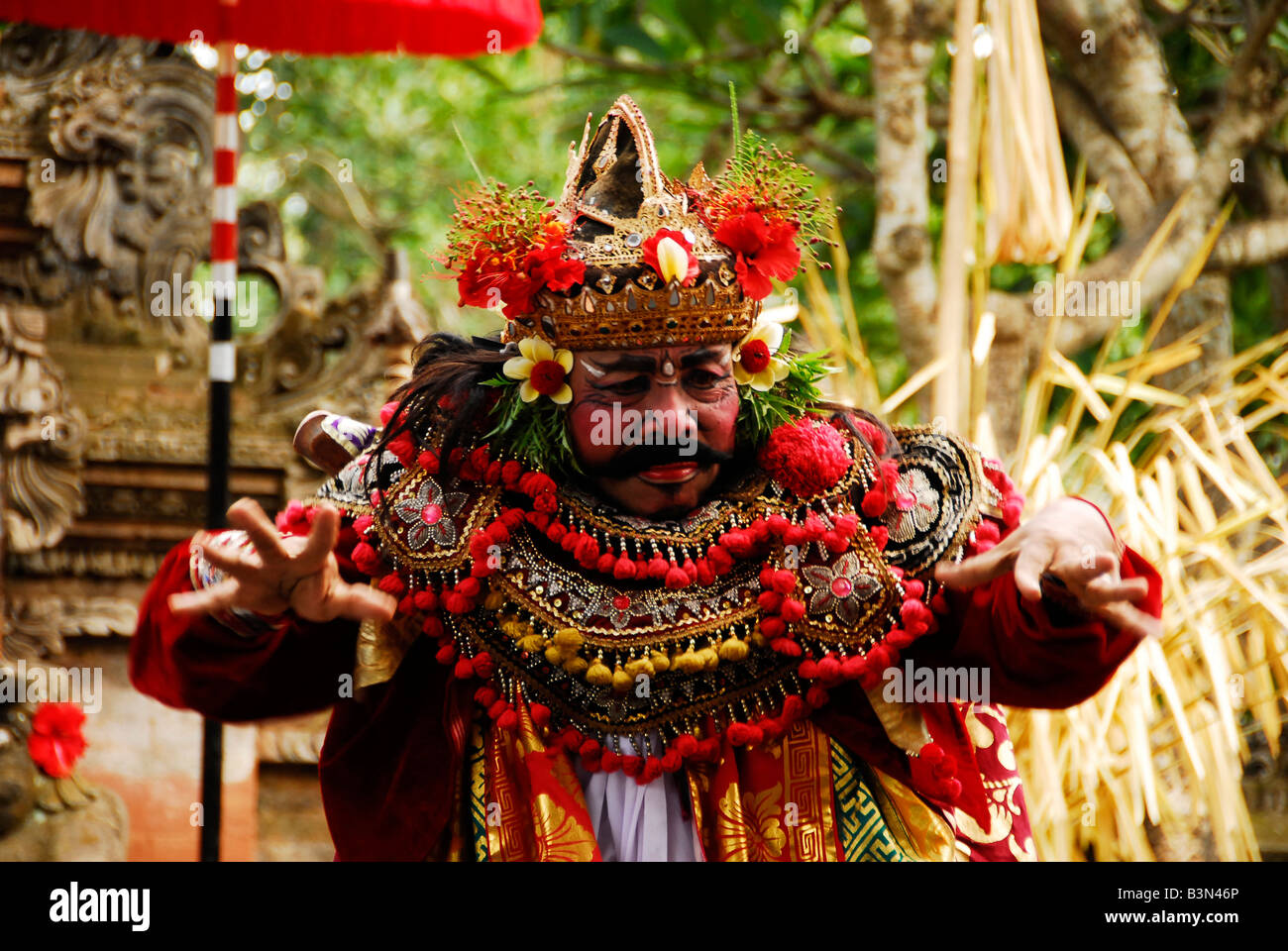 barong dance , batubulan , island of bali , indonesia Stock Photo - Alamy