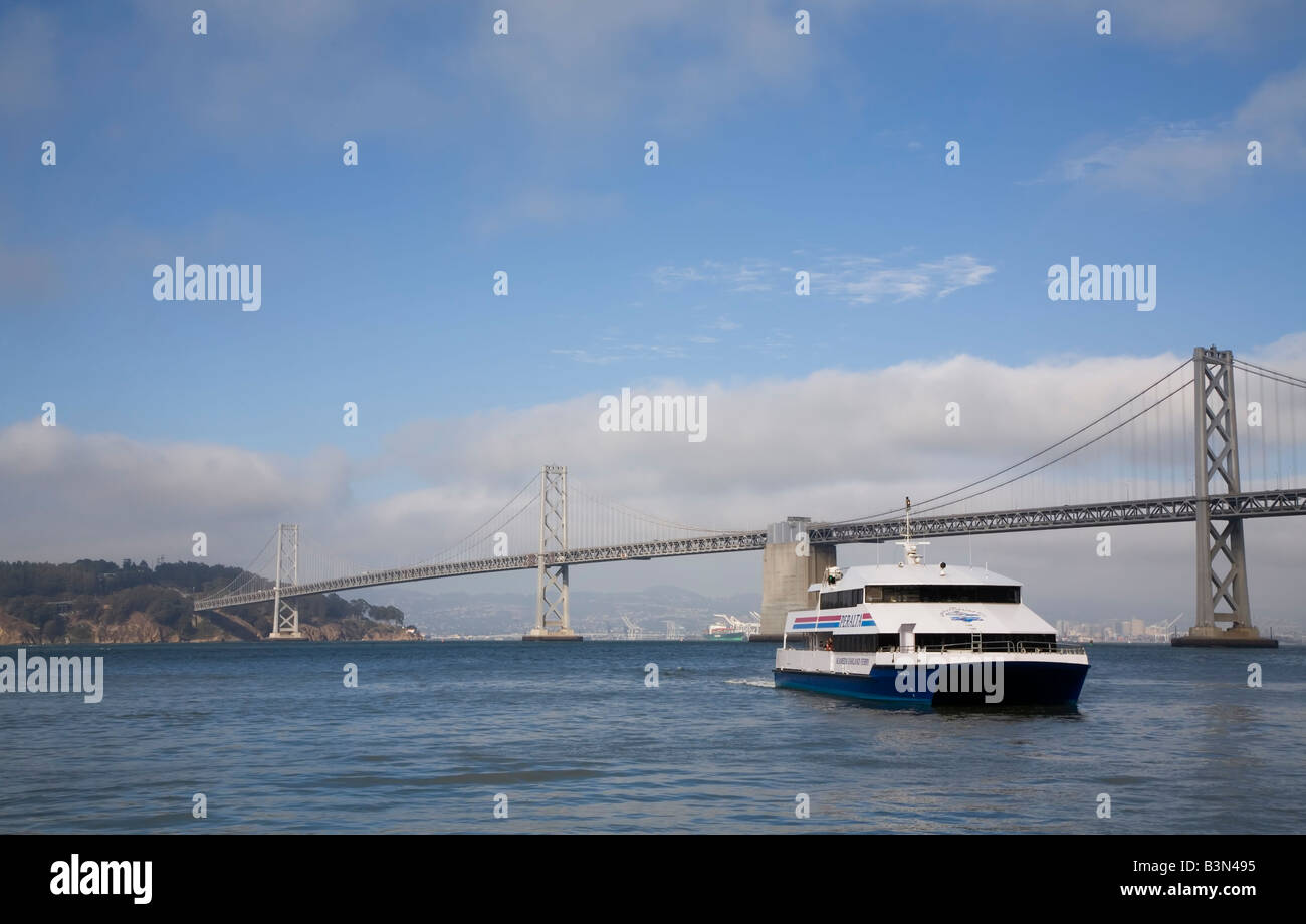 Ferry Boat on San Francisco Bay Stock Photo - Alamy