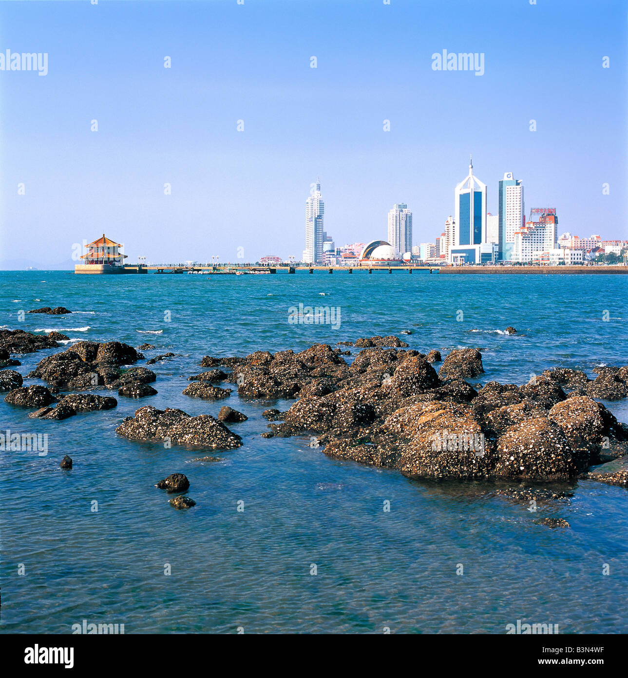 Qingdao china cityscape hi-res stock photography and images - Alamy
