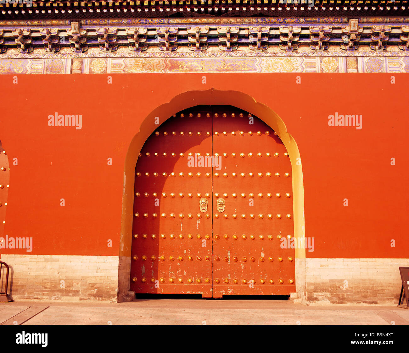 Gate Of Temple Of Heaven Stock Photo - Alamy