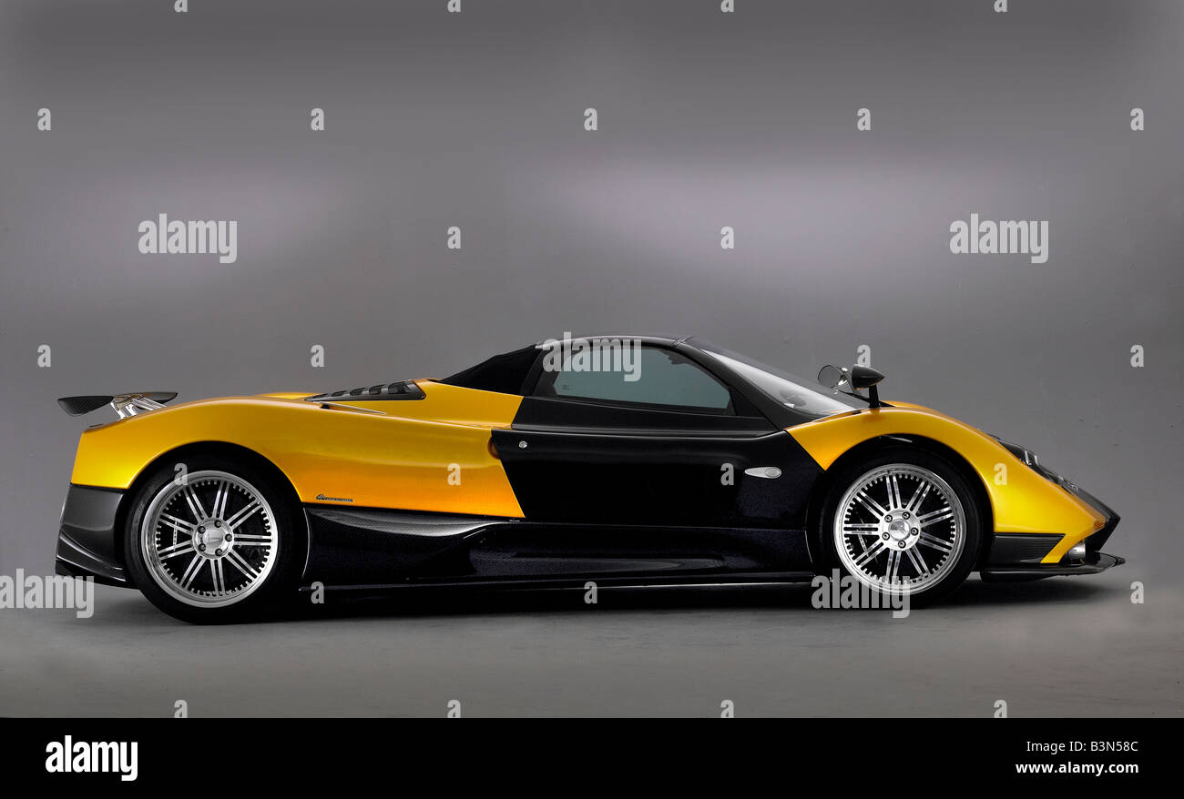 Pagani Zonda R Side View