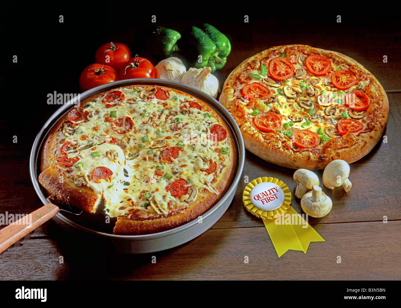 prize winning pizza Stock Photo - Alamy