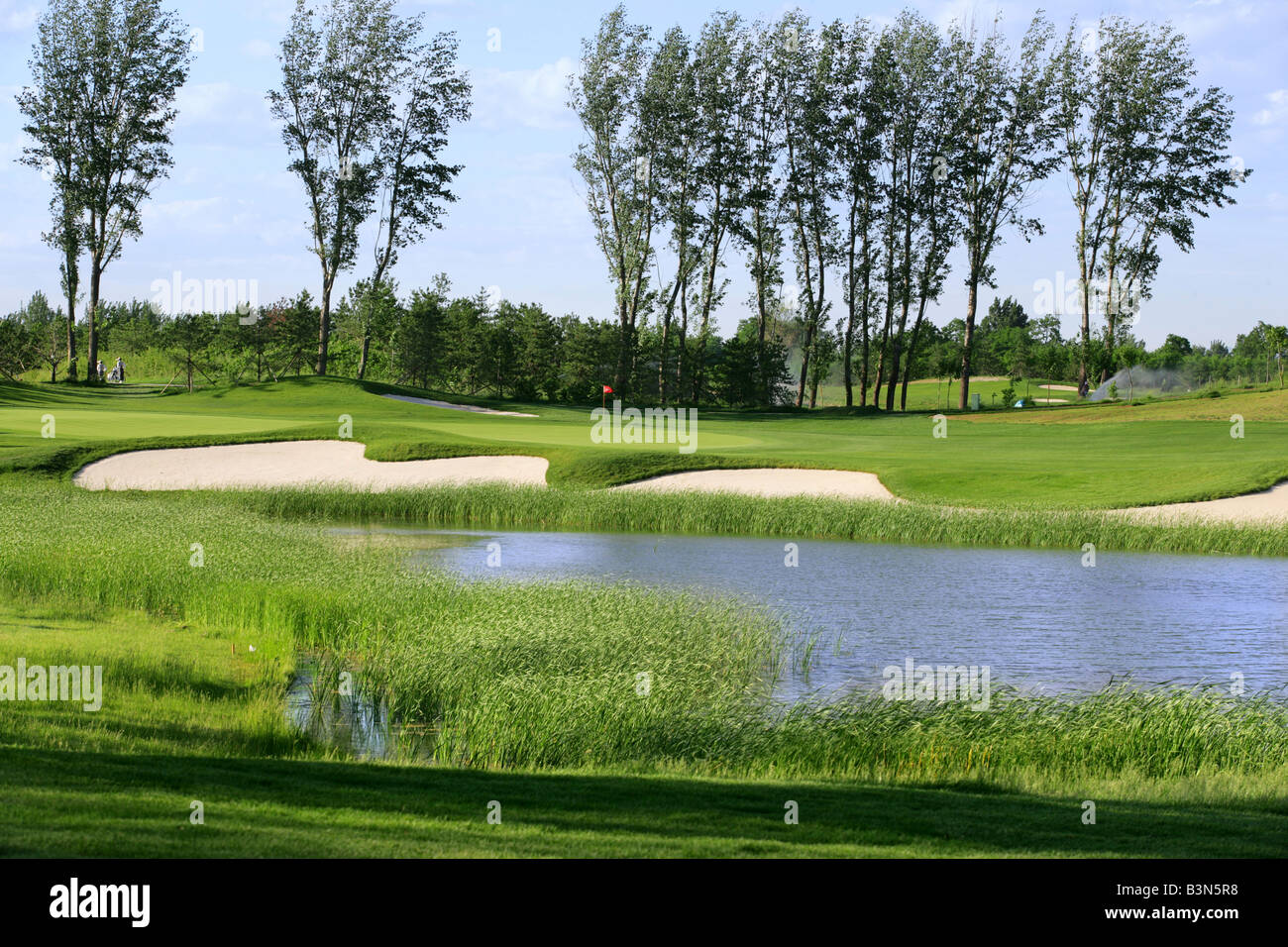 Golf Course View Stock Photo - Alamy