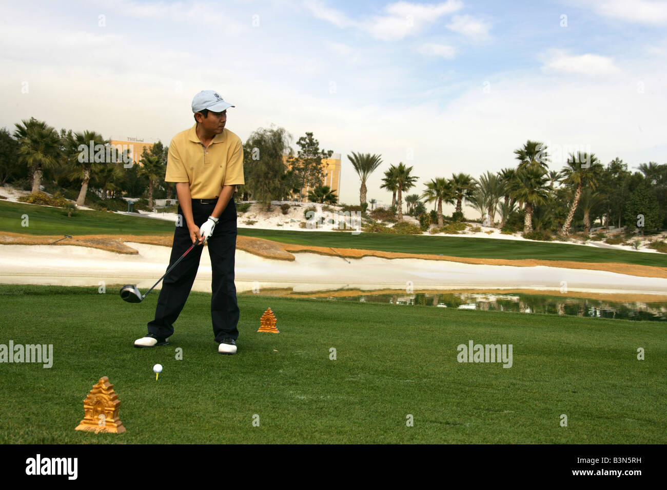 Asian chinese man holding golf hi-res stock photography and images - Alamy