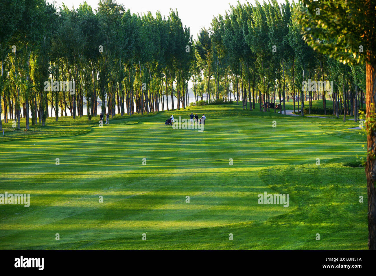 Golf Course View Stock Photo - Alamy