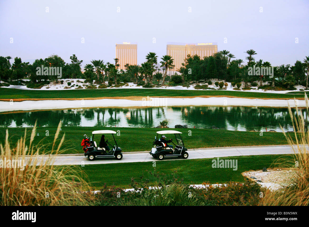 Golf Course View Stock Photo - Alamy