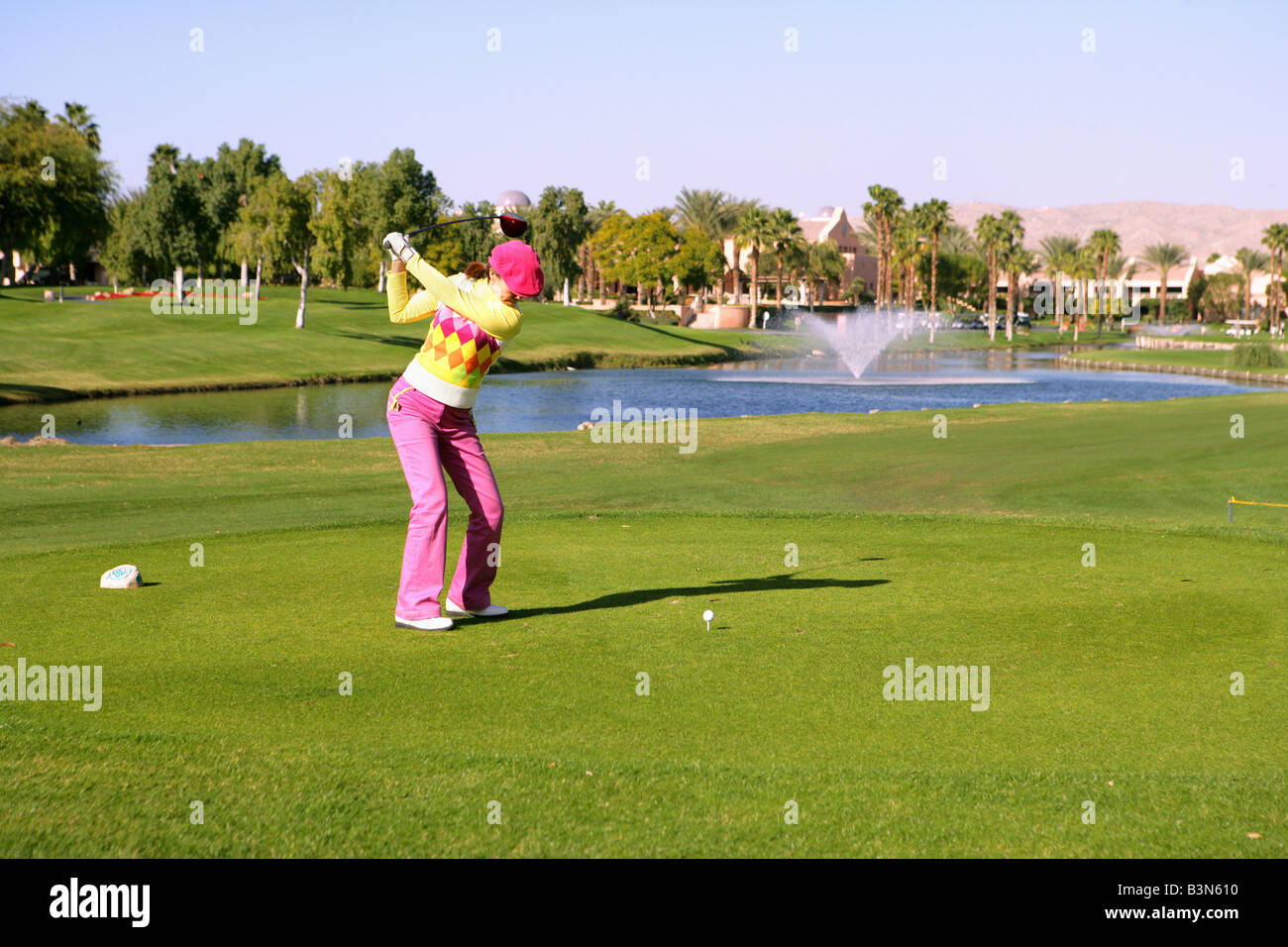 Golf standing position hi-res stock photography and images - Alamy
