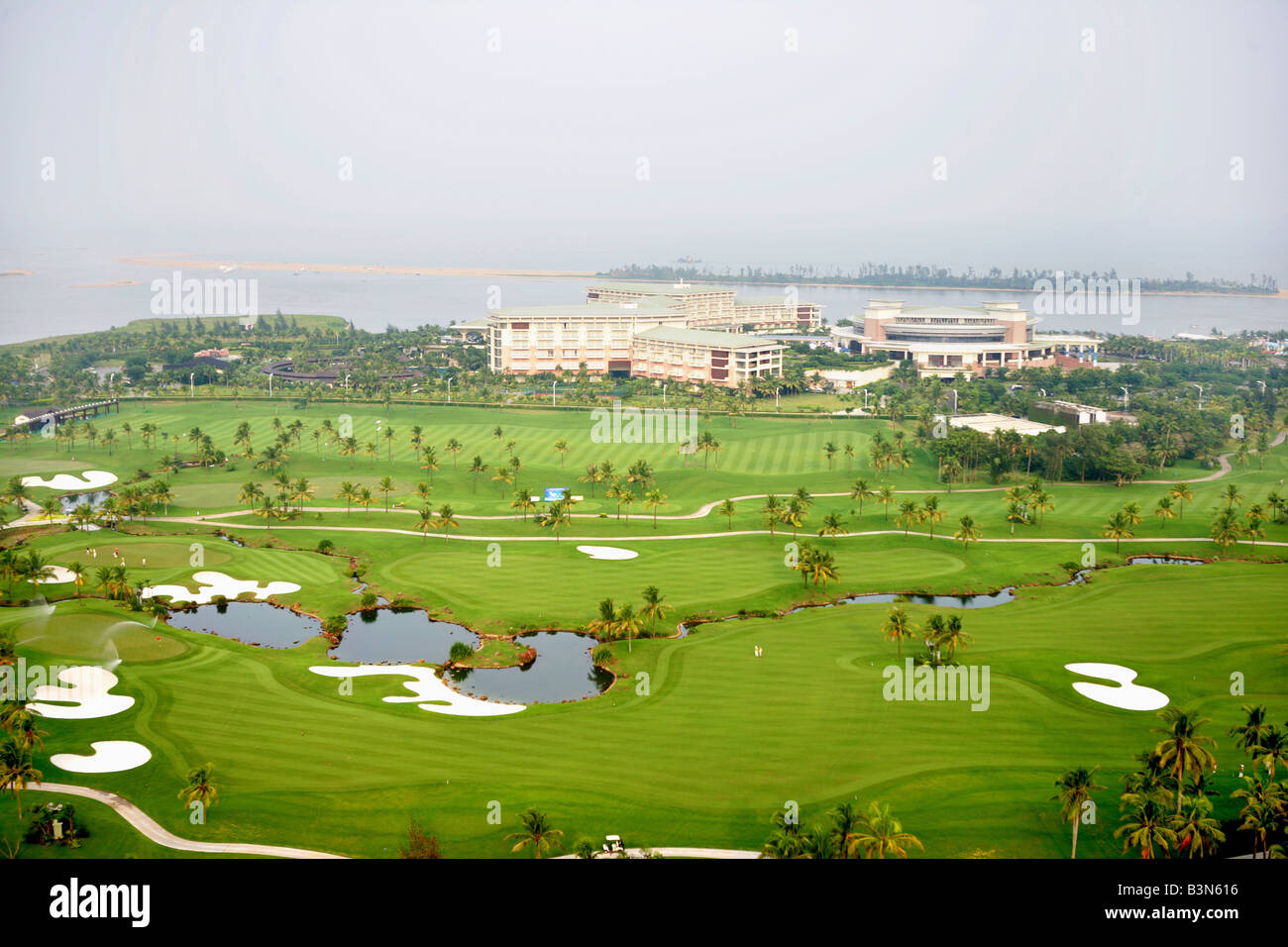 Golf Course View Stock Photo - Alamy