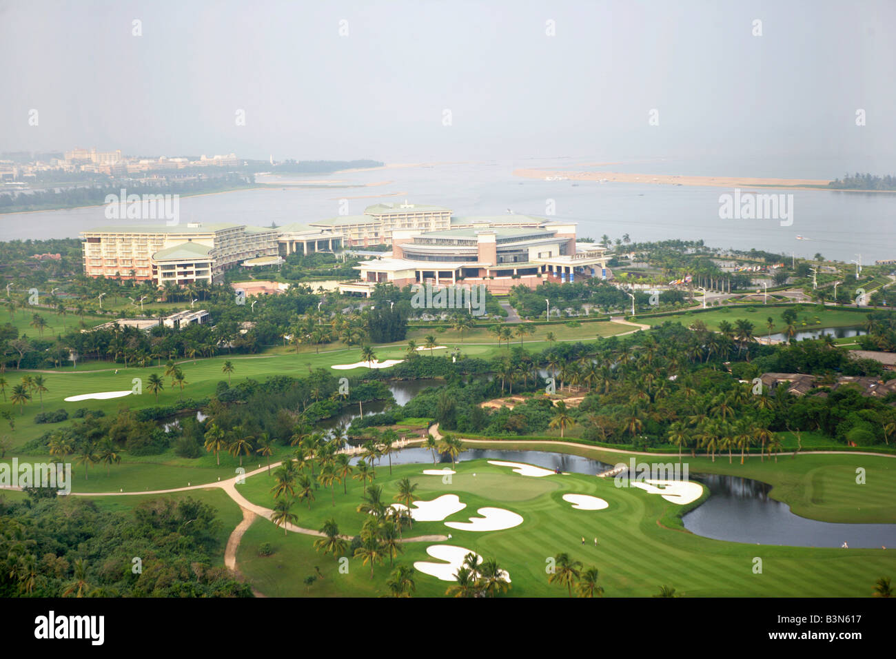 Golf Course View Stock Photo - Alamy