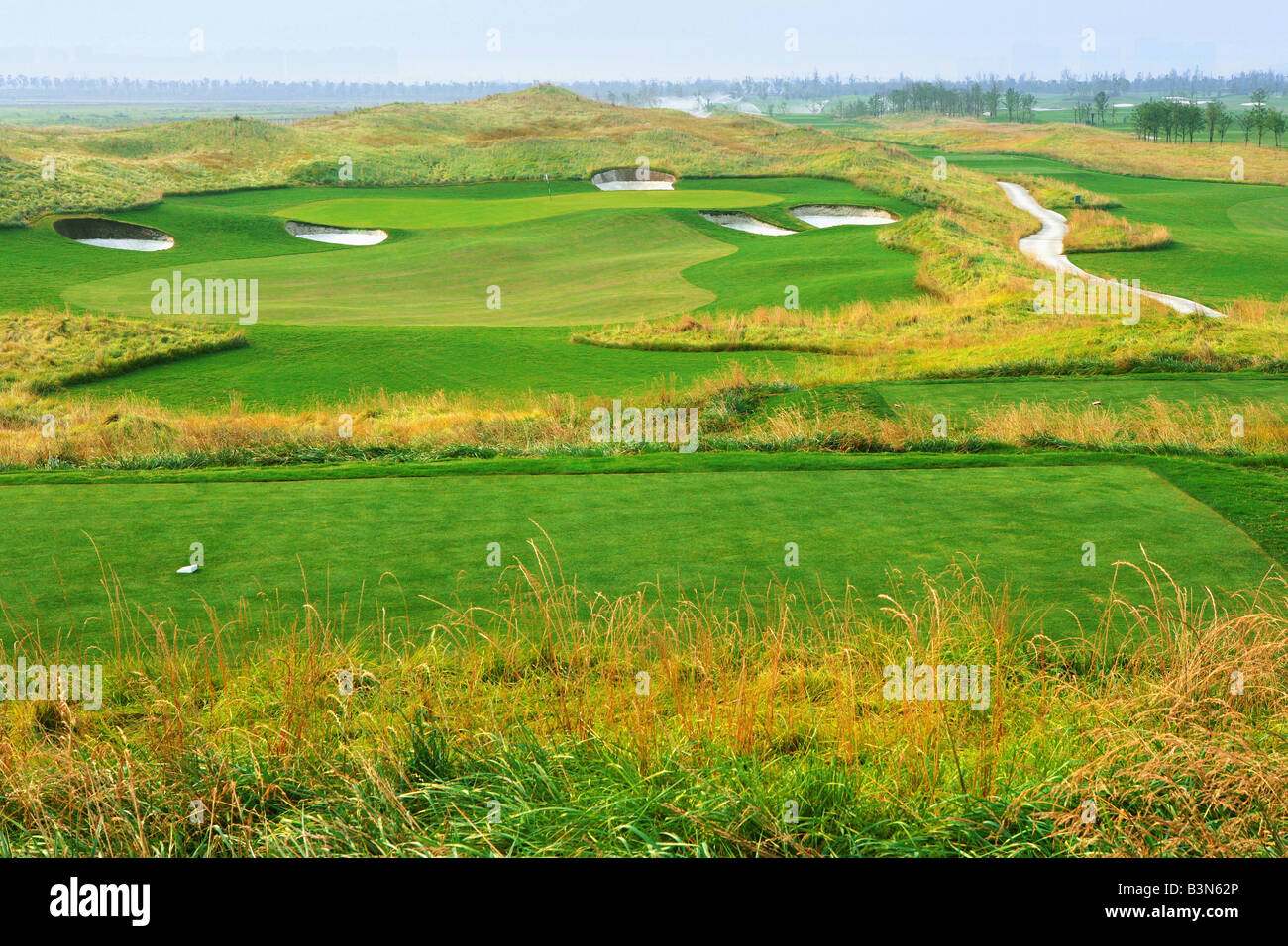 Golf Course View Stock Photo - Alamy