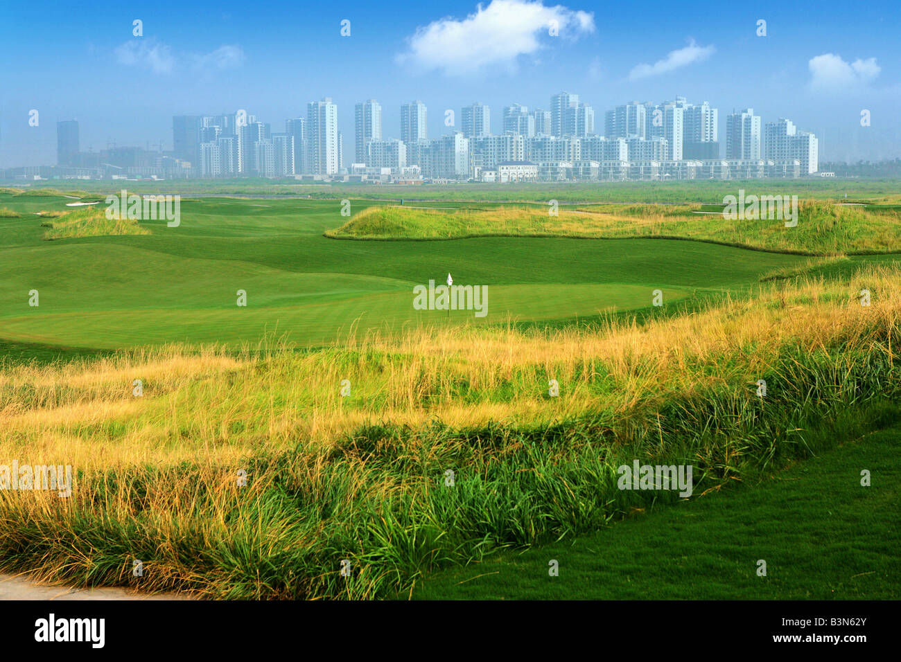 Golf Course View Stock Photo - Alamy