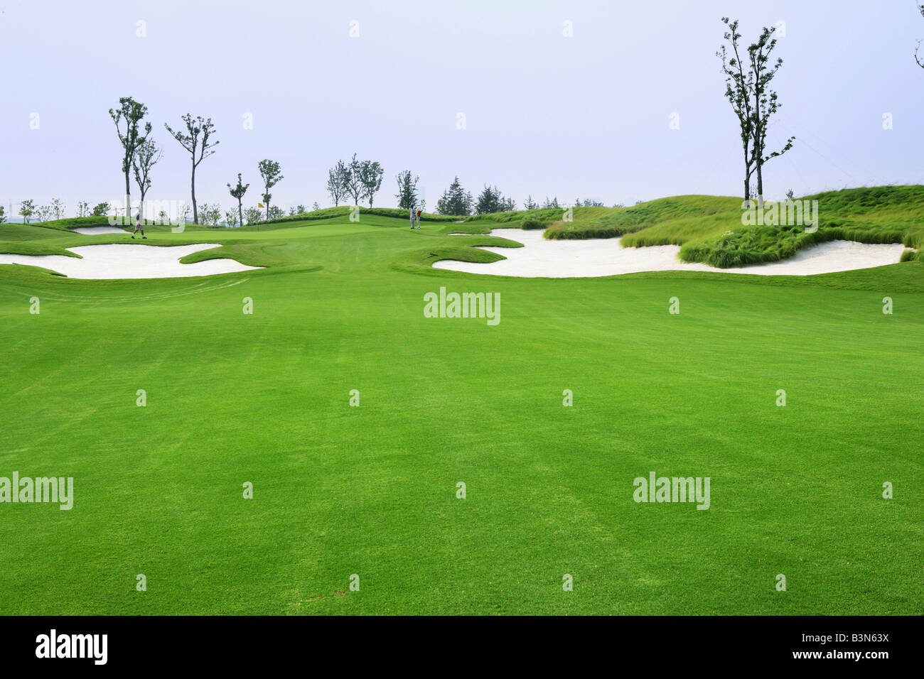 Golf Course View Stock Photo - Alamy