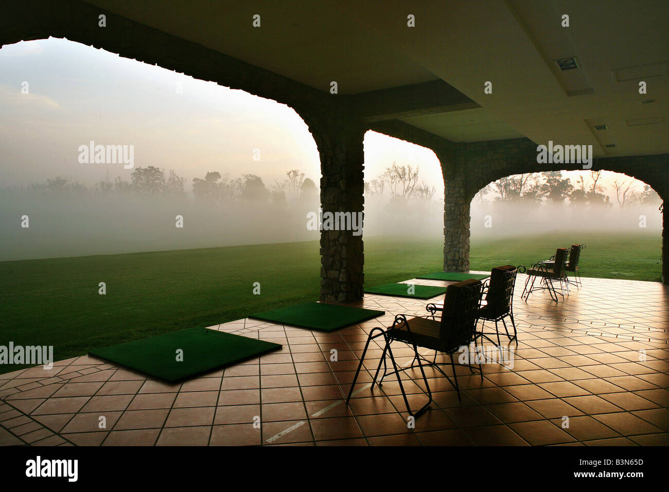 Golf Course View Stock Photo - Alamy