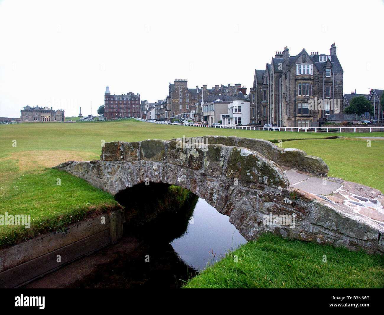 Buildings In Golf Course Stock Photo - Alamy