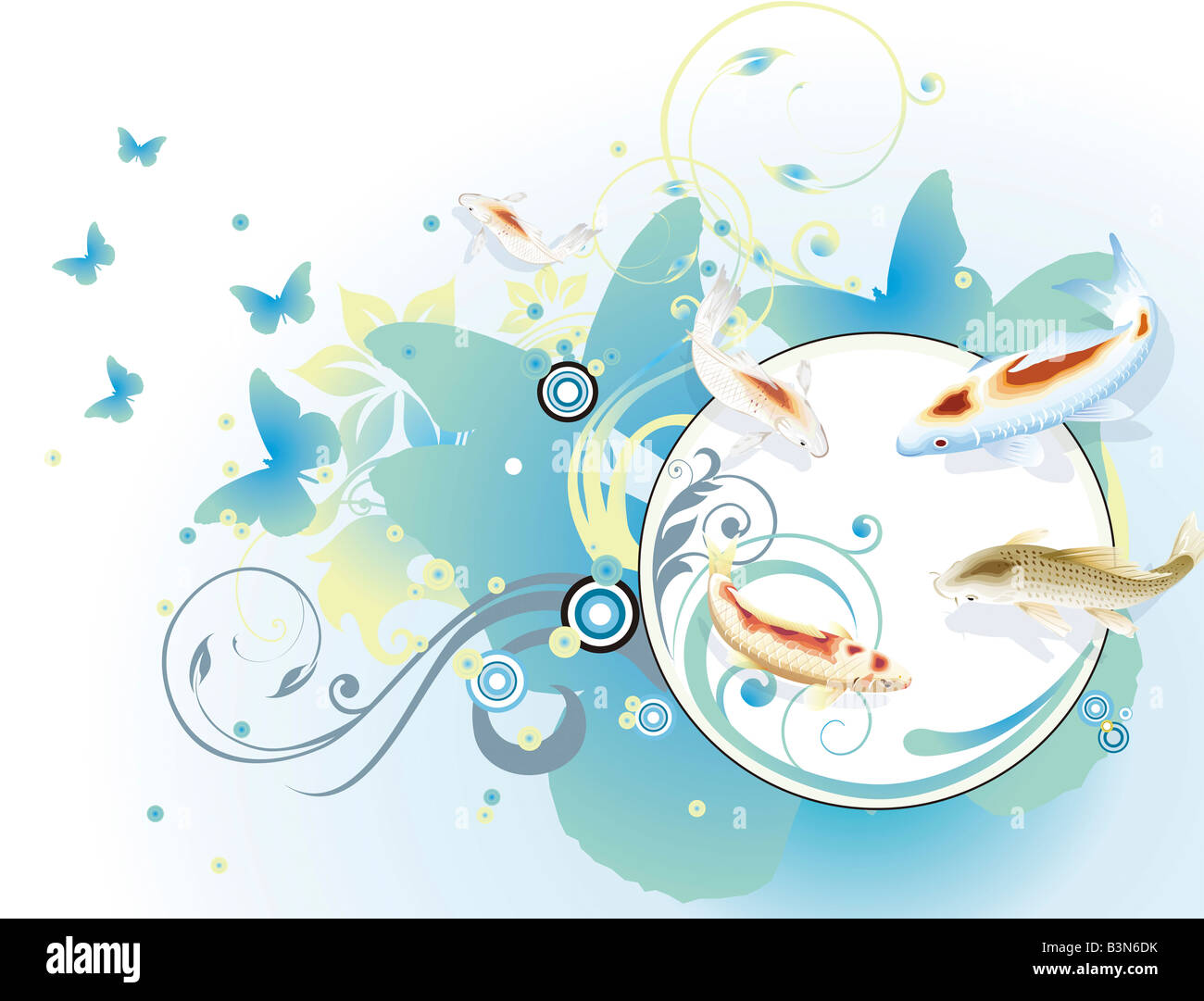 Butterfly fish painting hi-res stock photography and images - Alamy