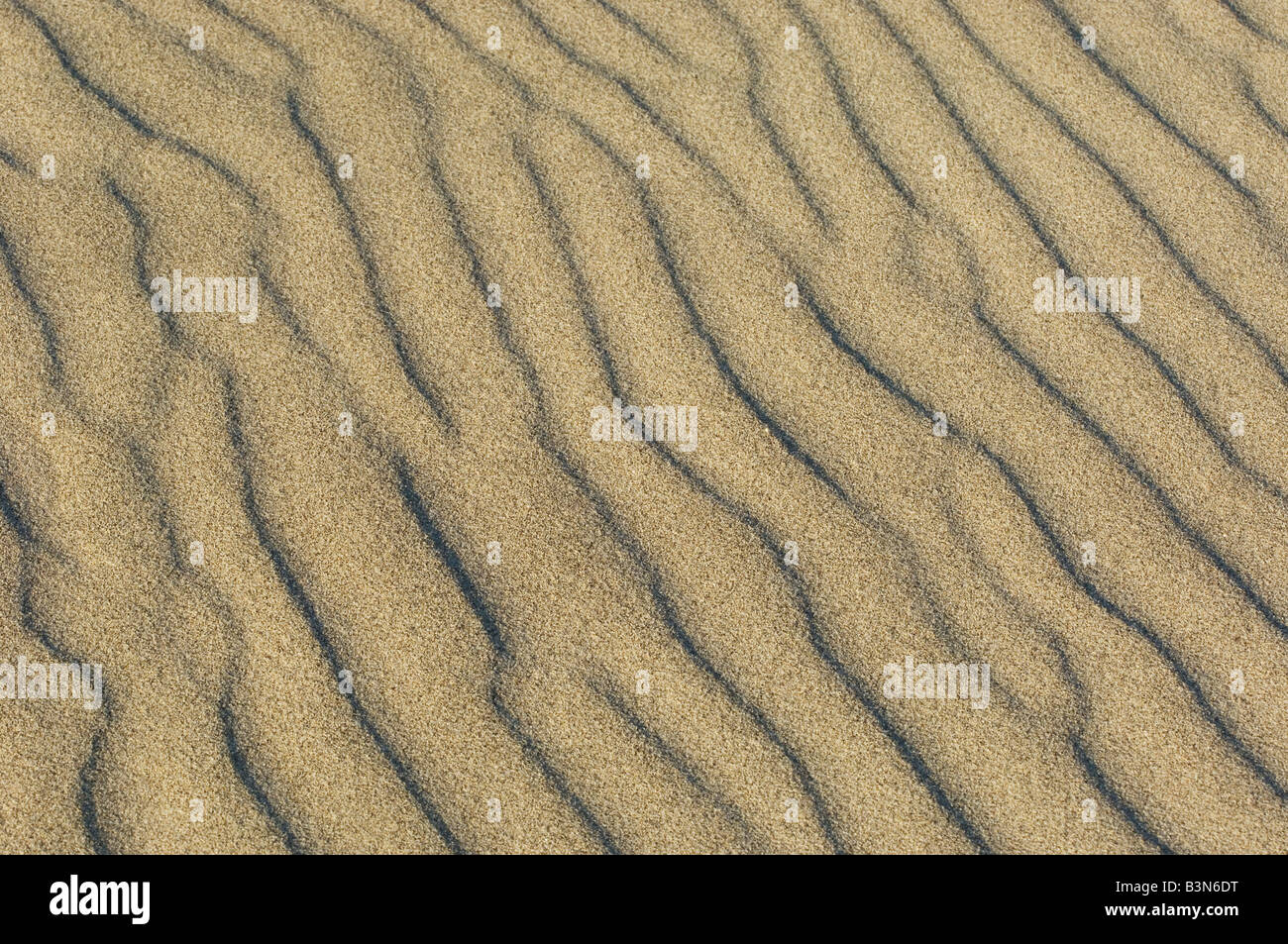 Sand pattern on beach Stock Photo - Alamy