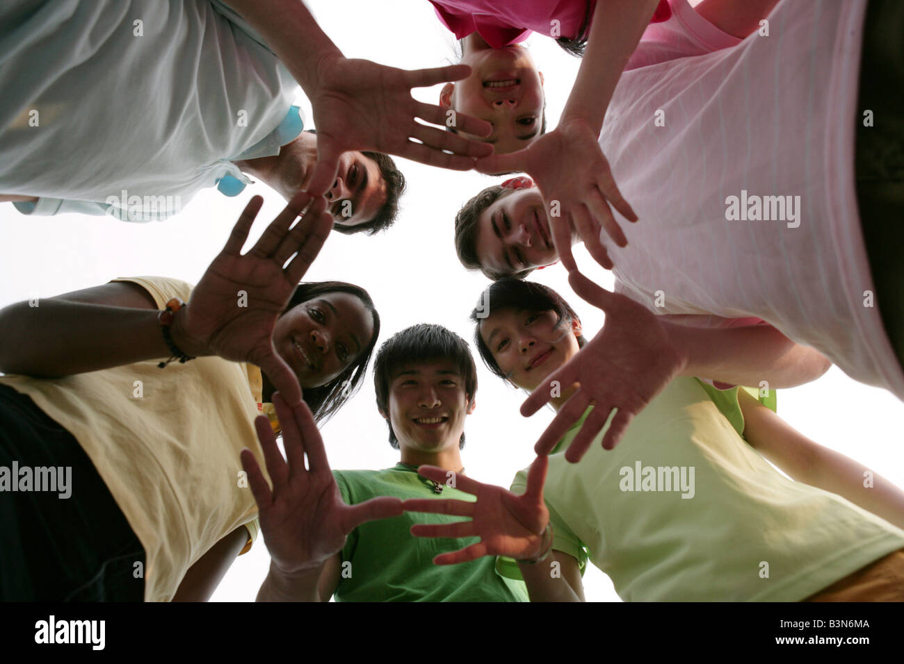 people from different countries being together,beijing,china Stock ...