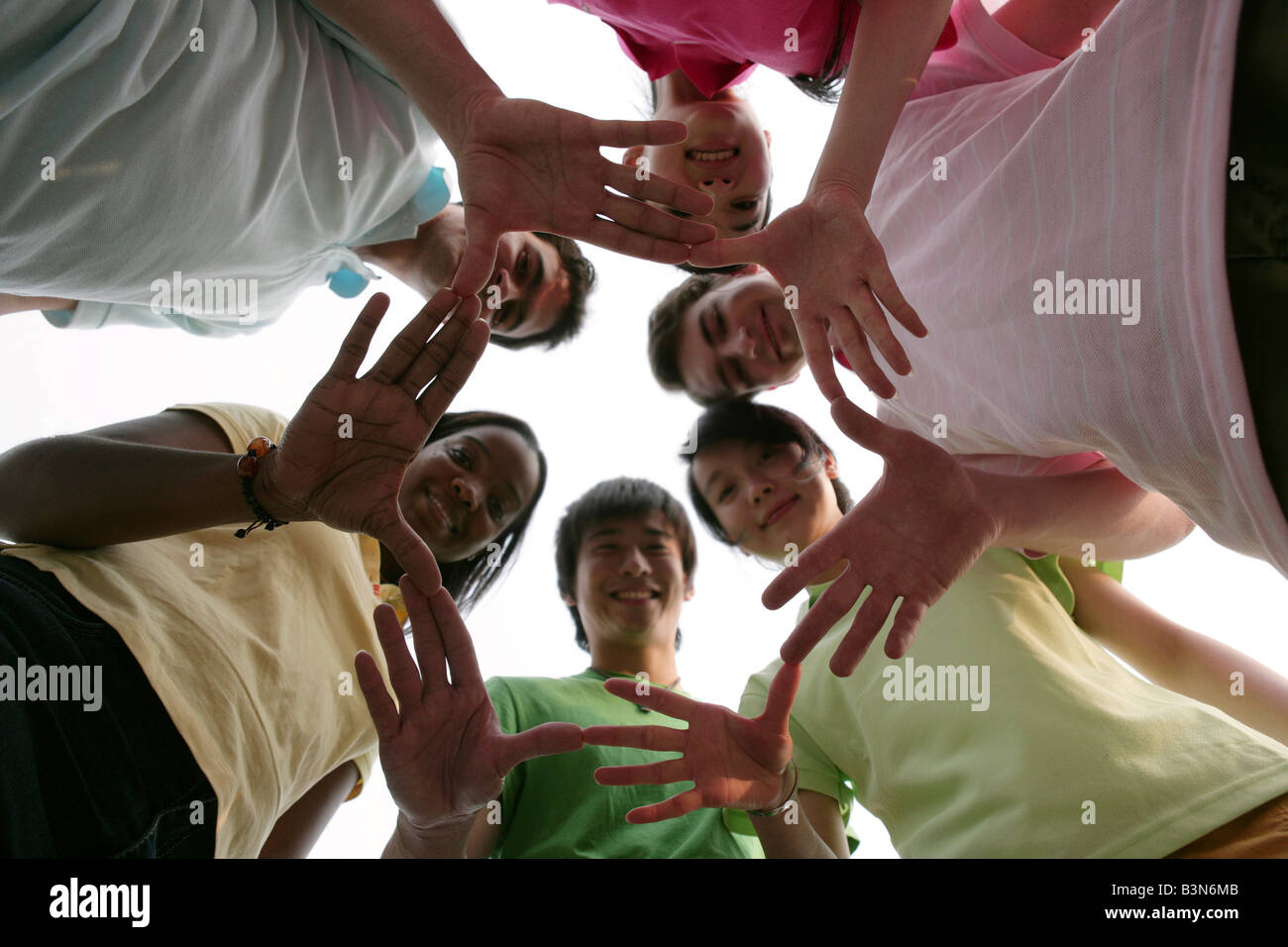 people from different countries being together,beijing,china Stock ...