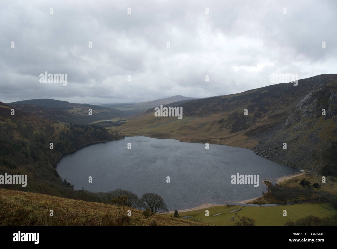Ireland country lake Stock Photo - Alamy