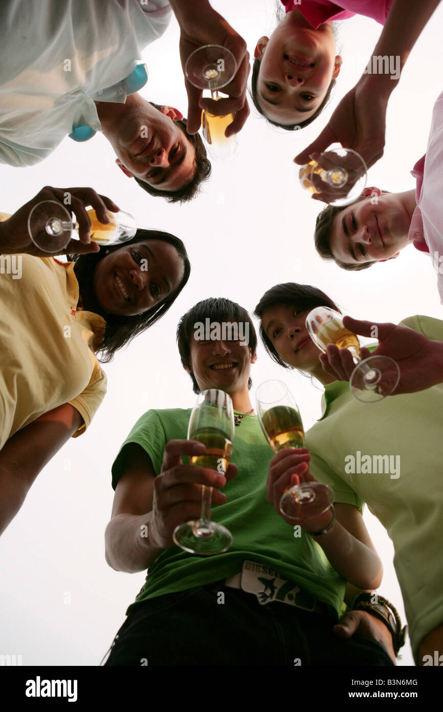 people from different countries being together,beijing,china Stock ...