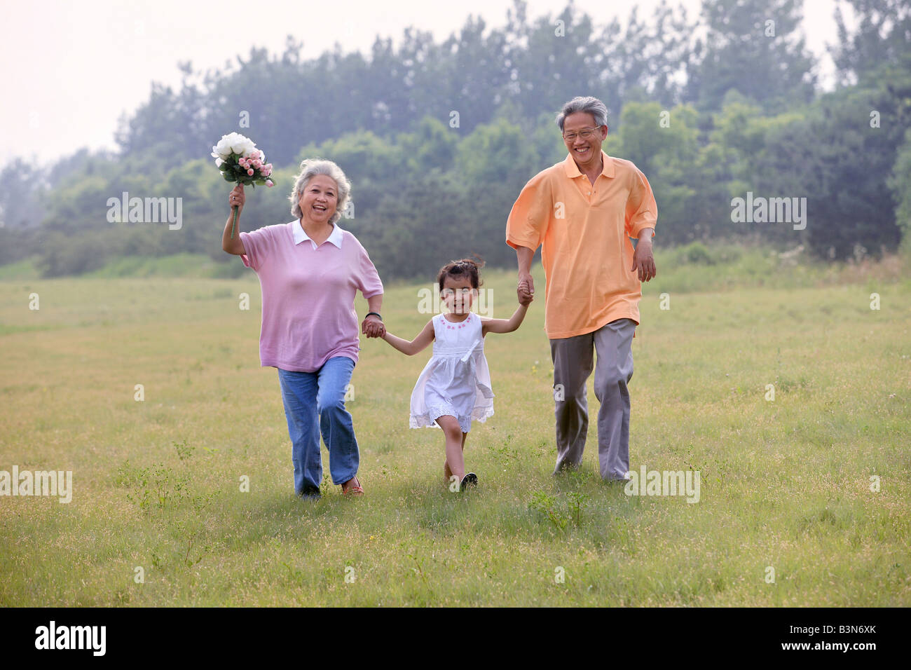 chinese families picnicing outdoors,beijing,china Stock Photo - Alamy