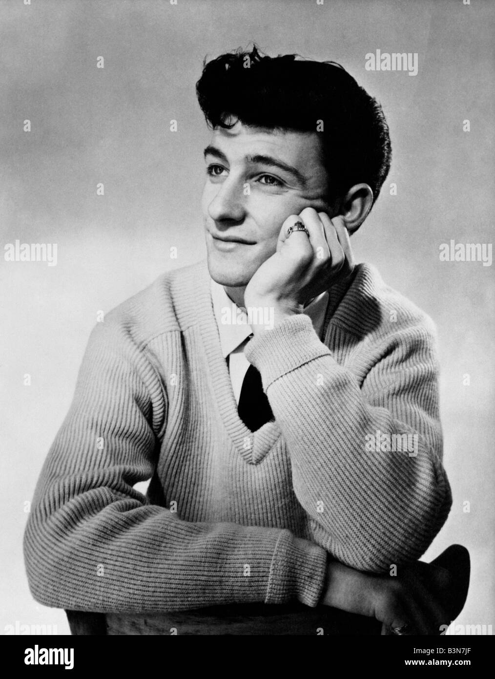 DICKIE PRIDE UK pop singer 1941 to 1969 here in 1959 Stock Photo - Alamy