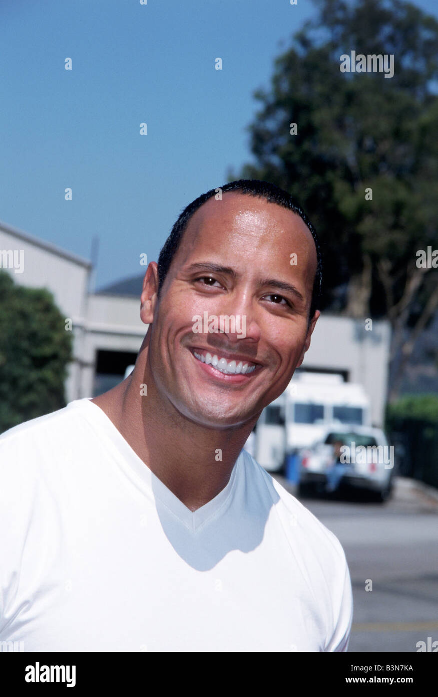 DWAYNE JOHNSON aka The Rock - US film actor Stock Photo - Alamy DWAYNE JOHNSON aka The Rock - US film actor Stock Photo - Alamy