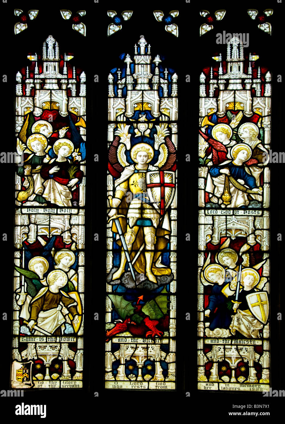 Flemish stained glass hi-res stock photography and images - Alamy