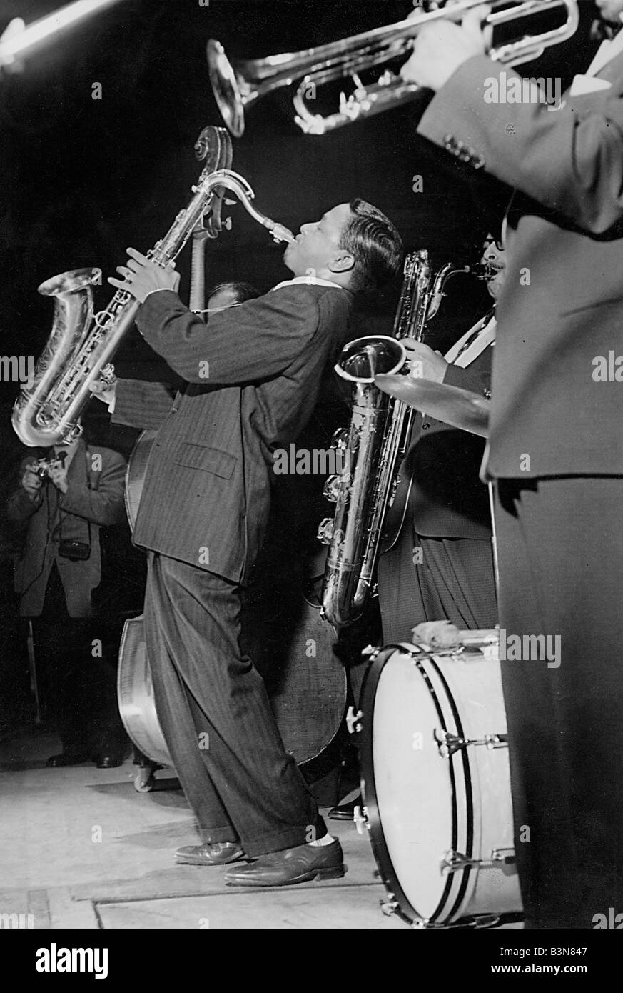 UNIDENTIFIED JAZZ BAND about 1960 Stock Photo - Alamy