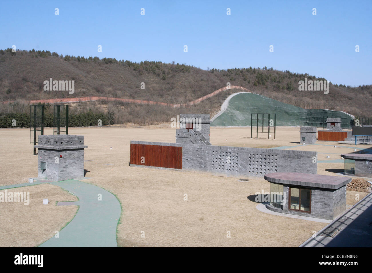 Beijing Shooting Range Clay Target Field,China Stock Photo - Alamy