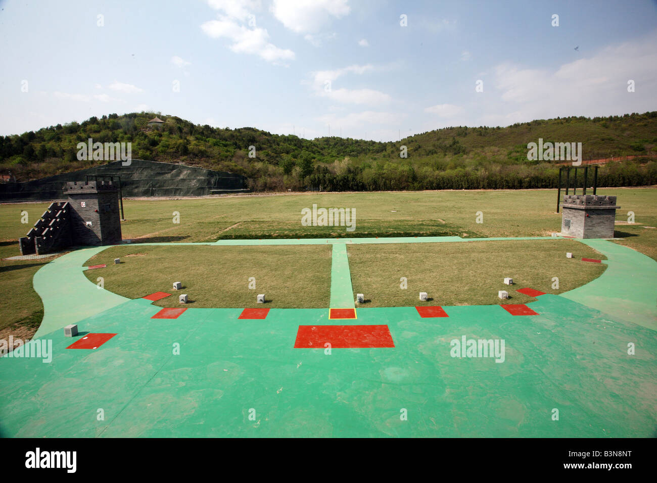 Beijing Shooting Range Clay Target Field,China Stock Photo - Alamy
