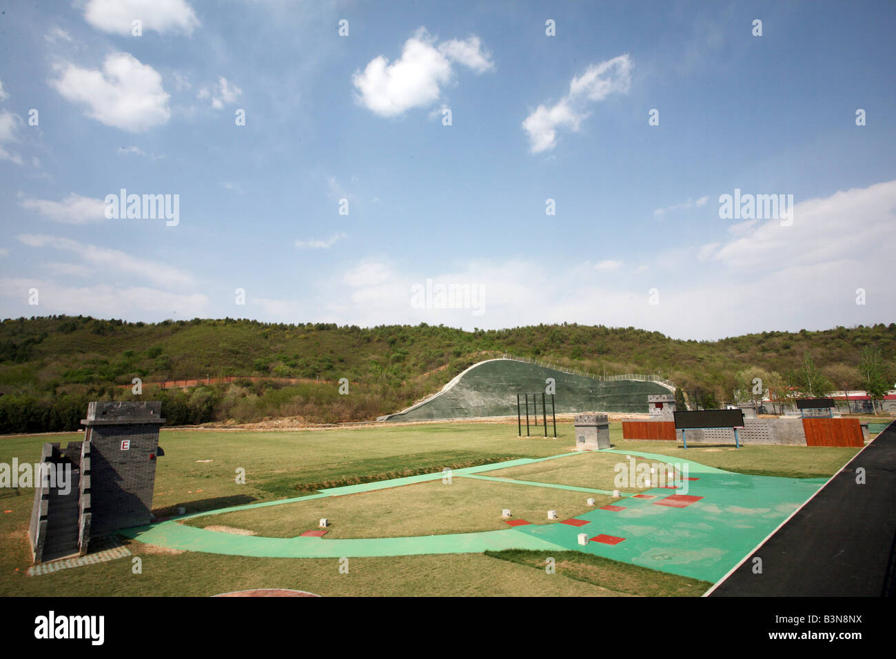 Beijing Shooting Range Clay Target Field,China Stock Photo - Alamy