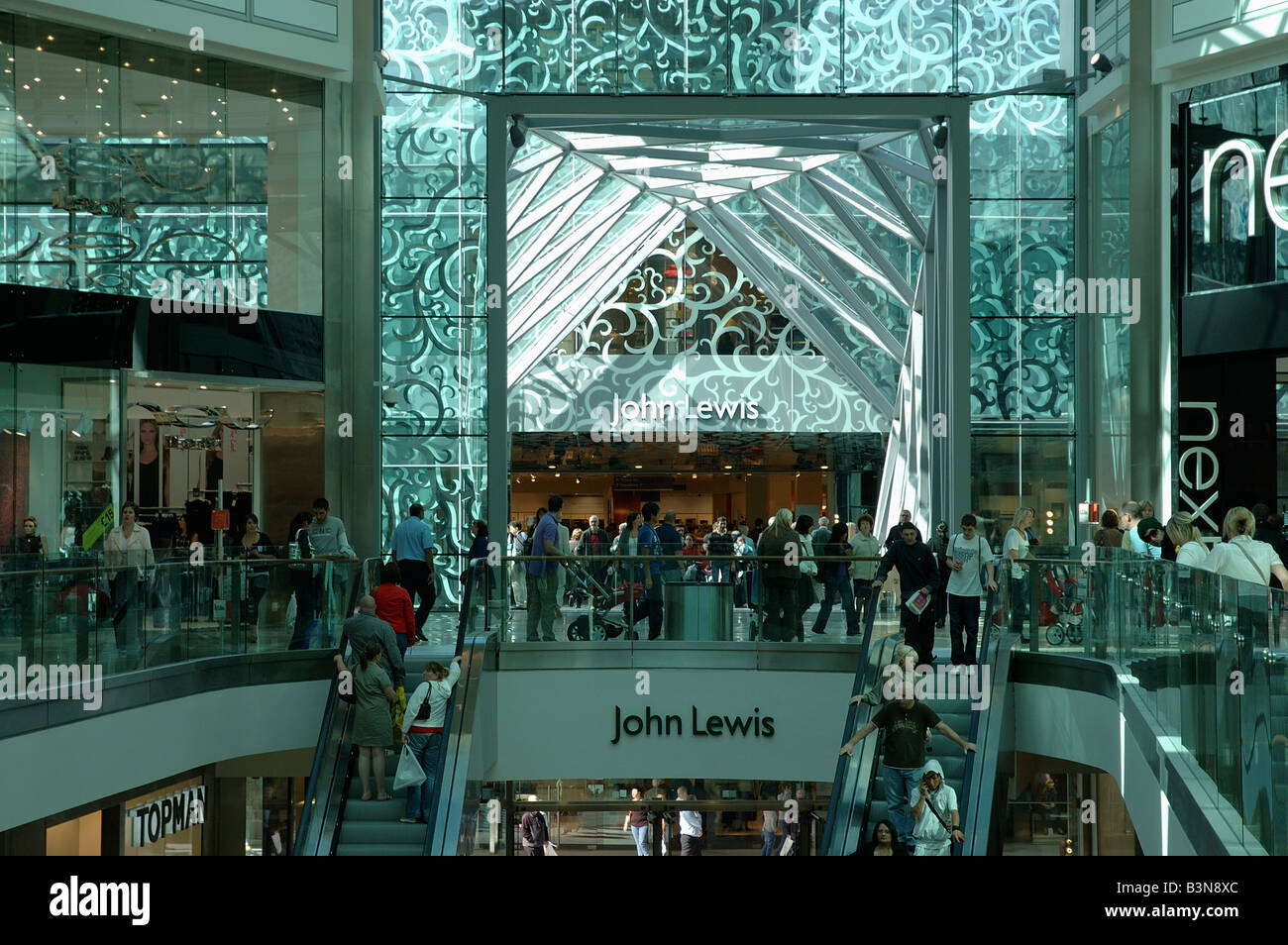 Inside Leicester city Highcross shopping centre Stock Photo - Alamy