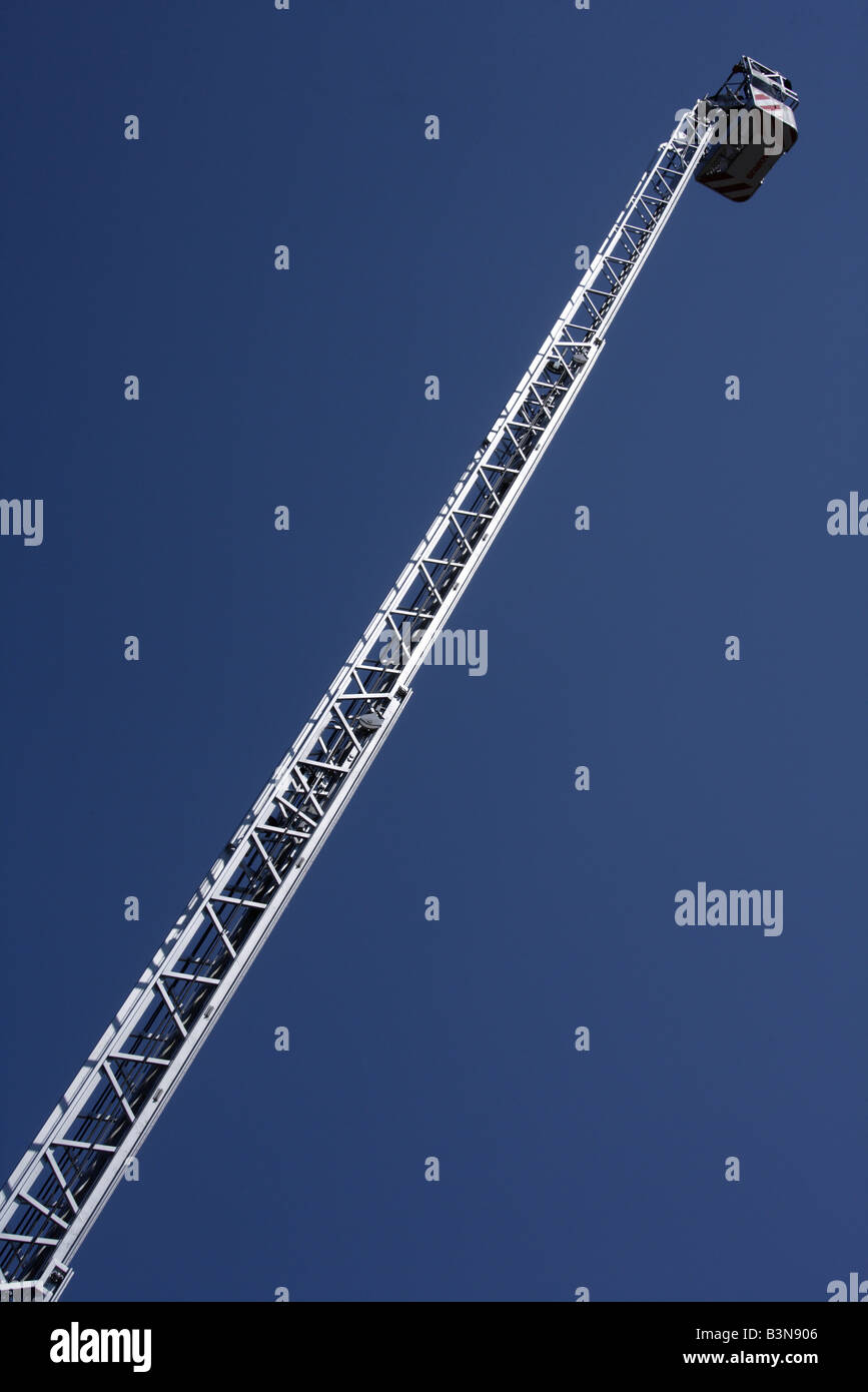 Fire truck ladder extended hi-res stock photography and images - Alamy