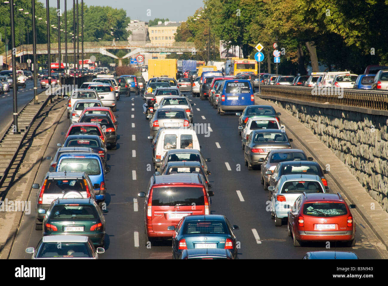 Warsaw hour hi-res stock photography and images - Alamy