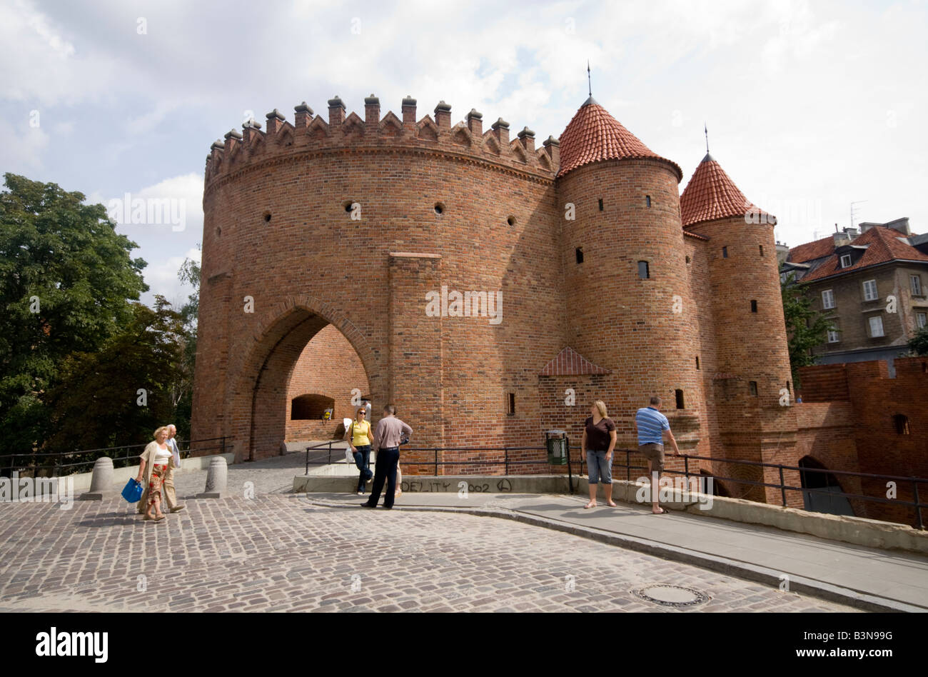 Warsaw barbican hi-res stock photography and images - Alamy