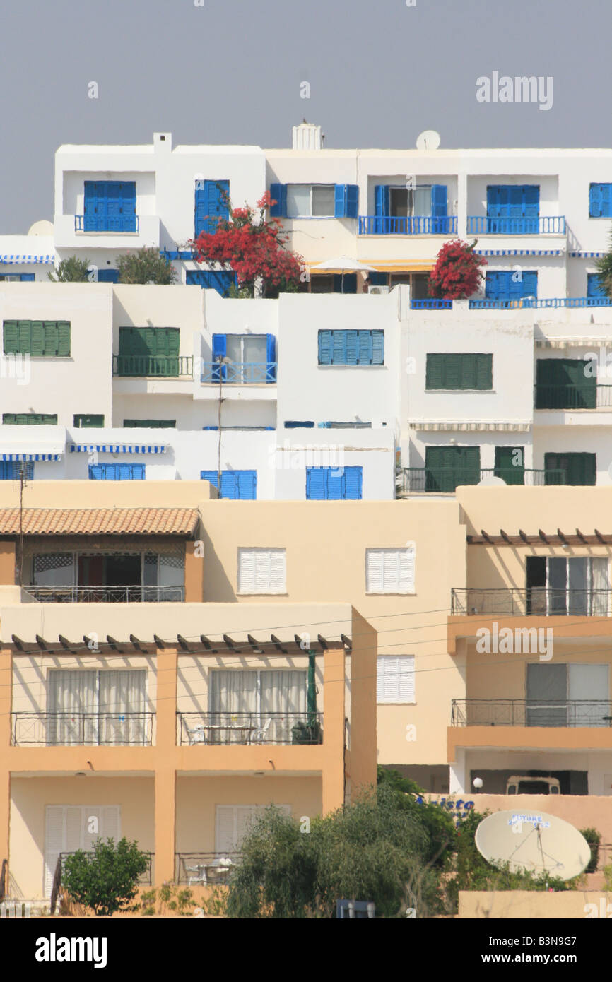 Average housing in Paphos - Cyprus Stock Photo - Alamy
