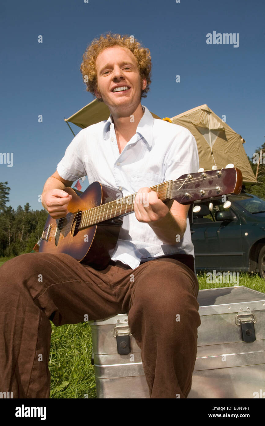 Three guitars portraits hi-res stock photography and images - Alamy