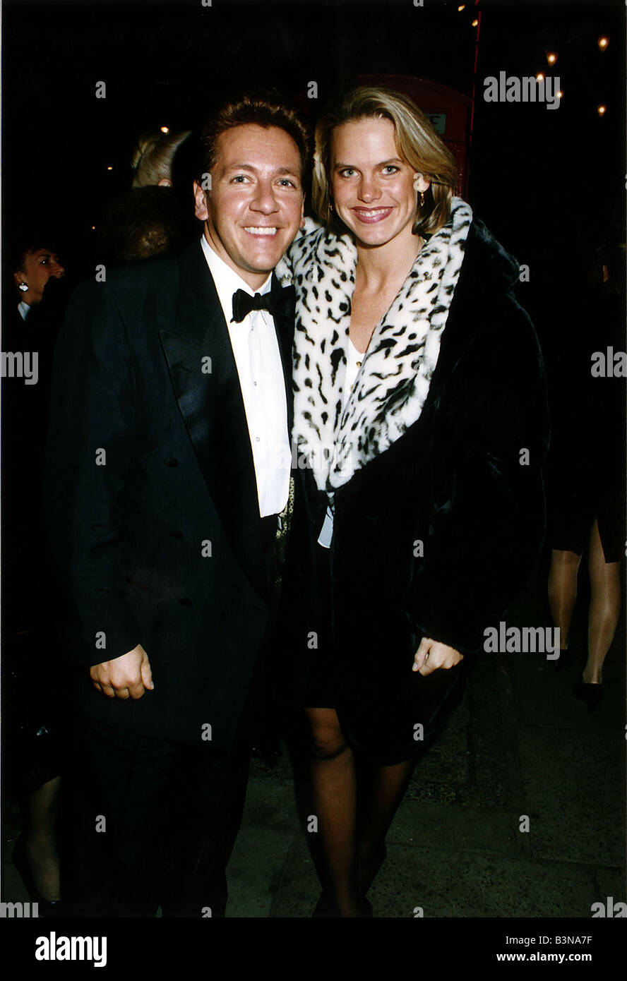 Ross King TV Presenter with Anna Walker Sky TV Presenter Stock Photo ...