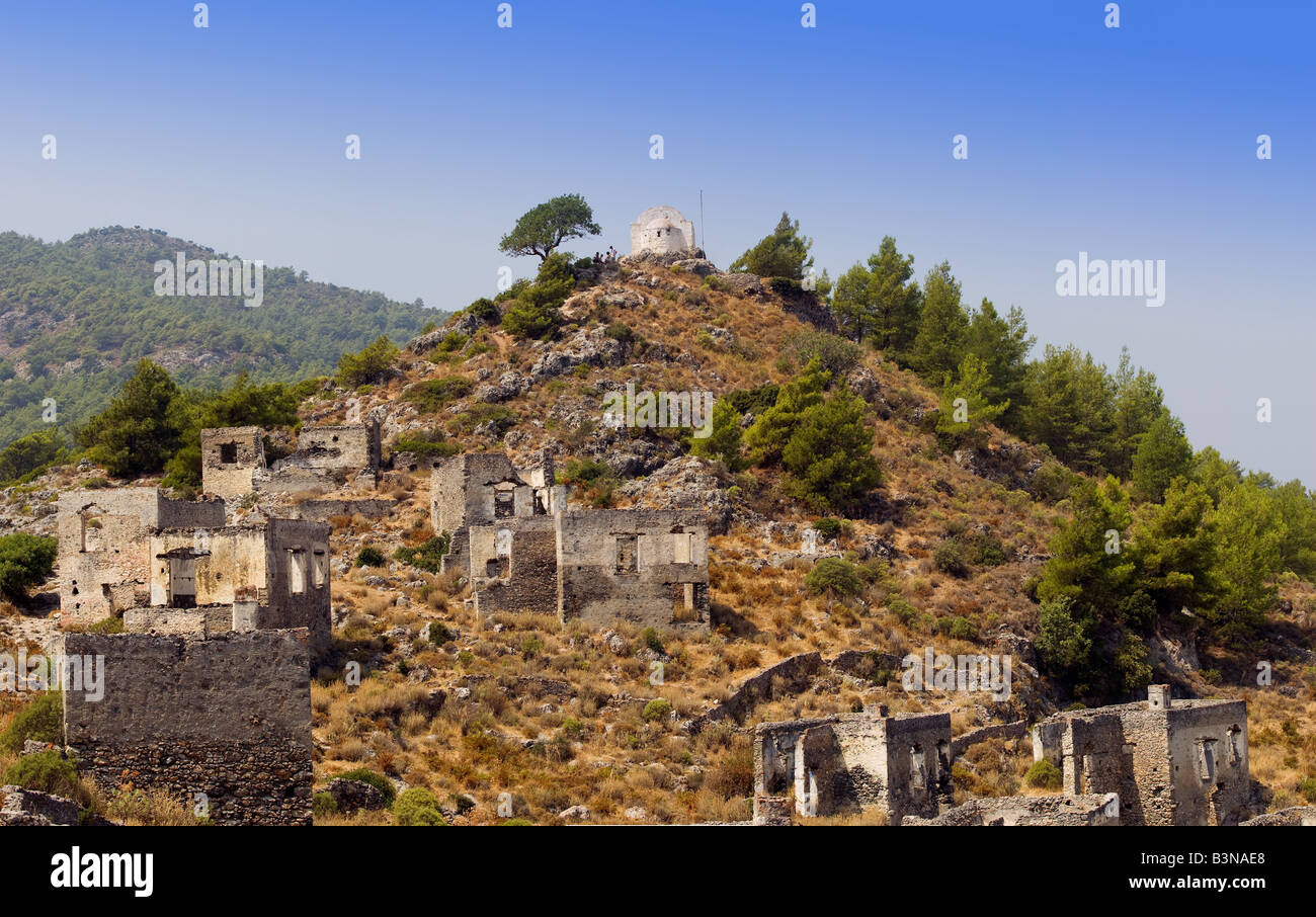 Upper Church Kayakoy Turkey Stock Photo - Alamy